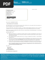 Tata Aig Medicare Premier Policy Wording | PDF | Hospital | Insurance