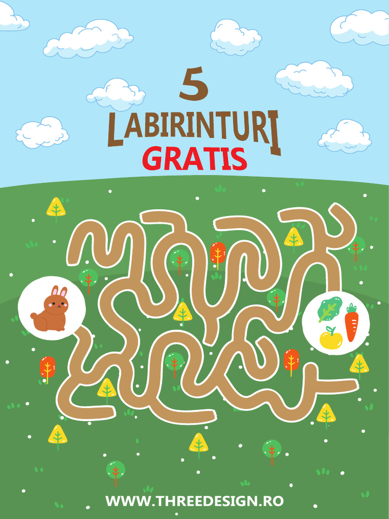 5 Labirinturi Gratis by Three Design | PDF
