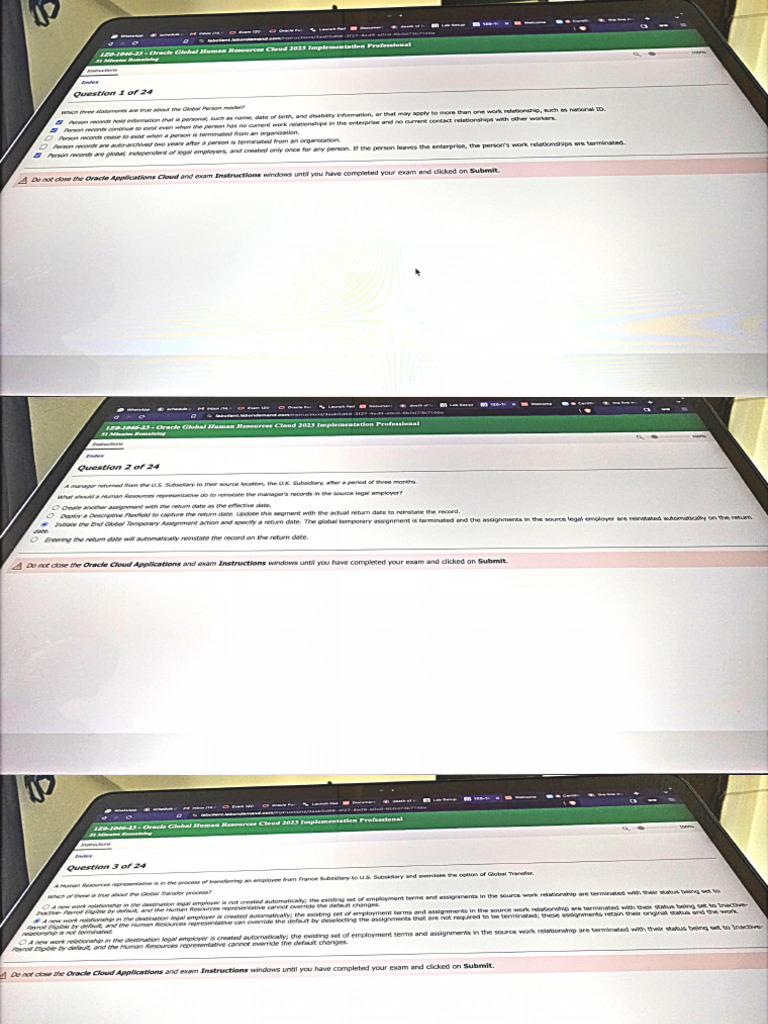 CoreHR-2024 Dumps (MCQ and Hands On) | PDF