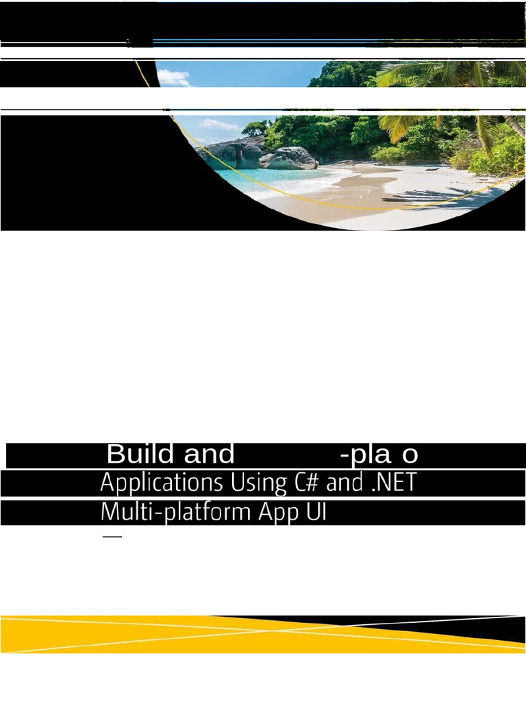 Introducing Net Maui Build and Deploy Cross Platform Applications Using C and Net Multi Platform ...