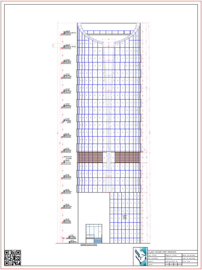 Rev-01 Elevation for Mumty and Mumty Plus Floor | PDF