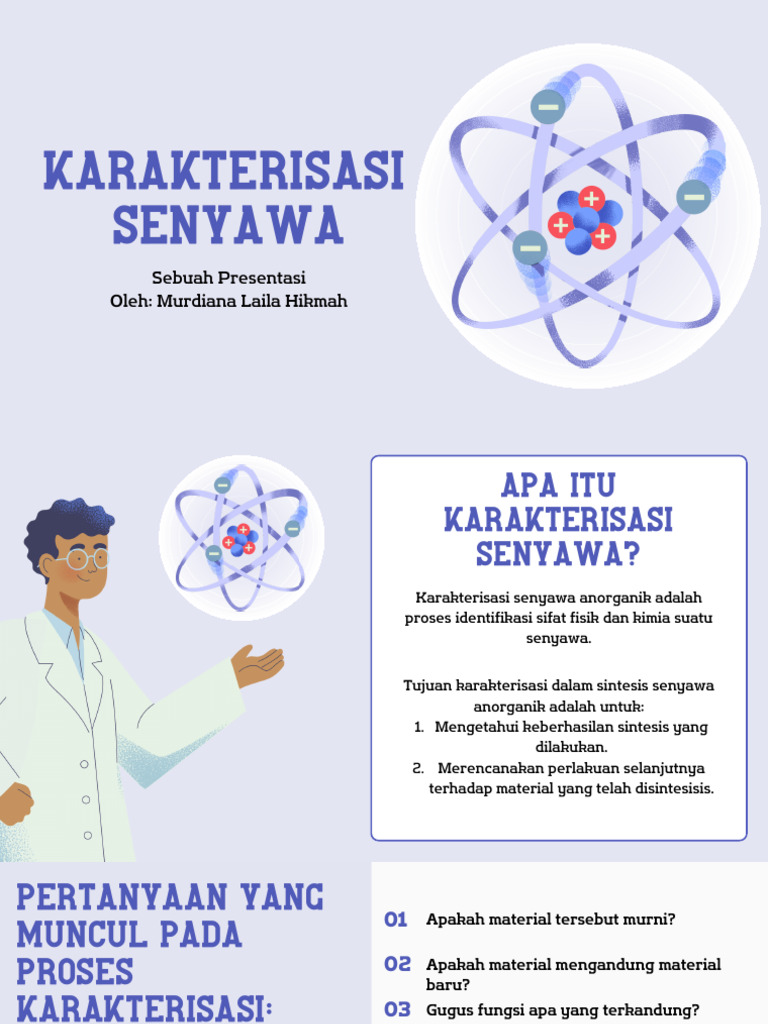 Karakterisasi Senyawa Anorganik | PDF