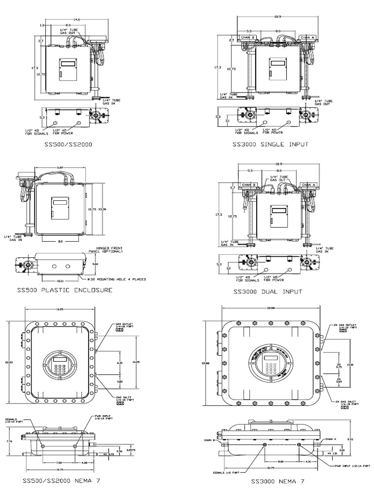 SS500 Drawings | PDF