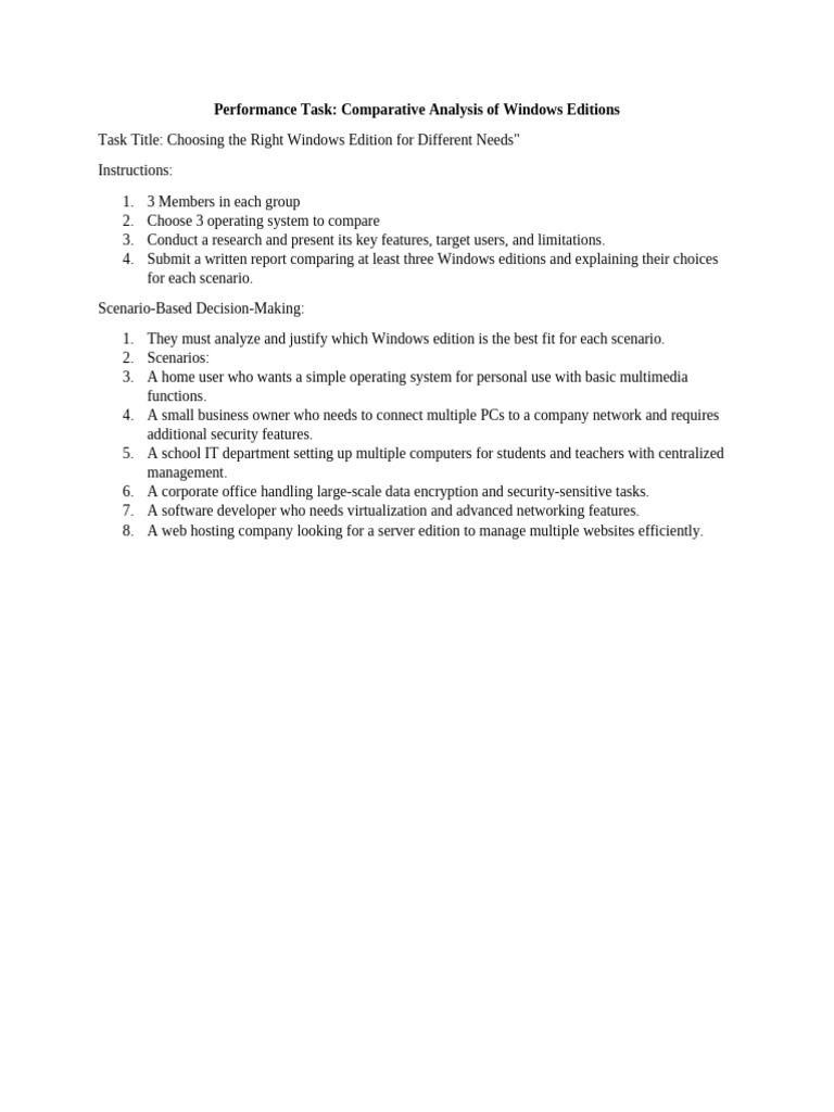 Q4 Performance Task 1 ICT 9 | PDF | Microsoft Windows | Windows 7