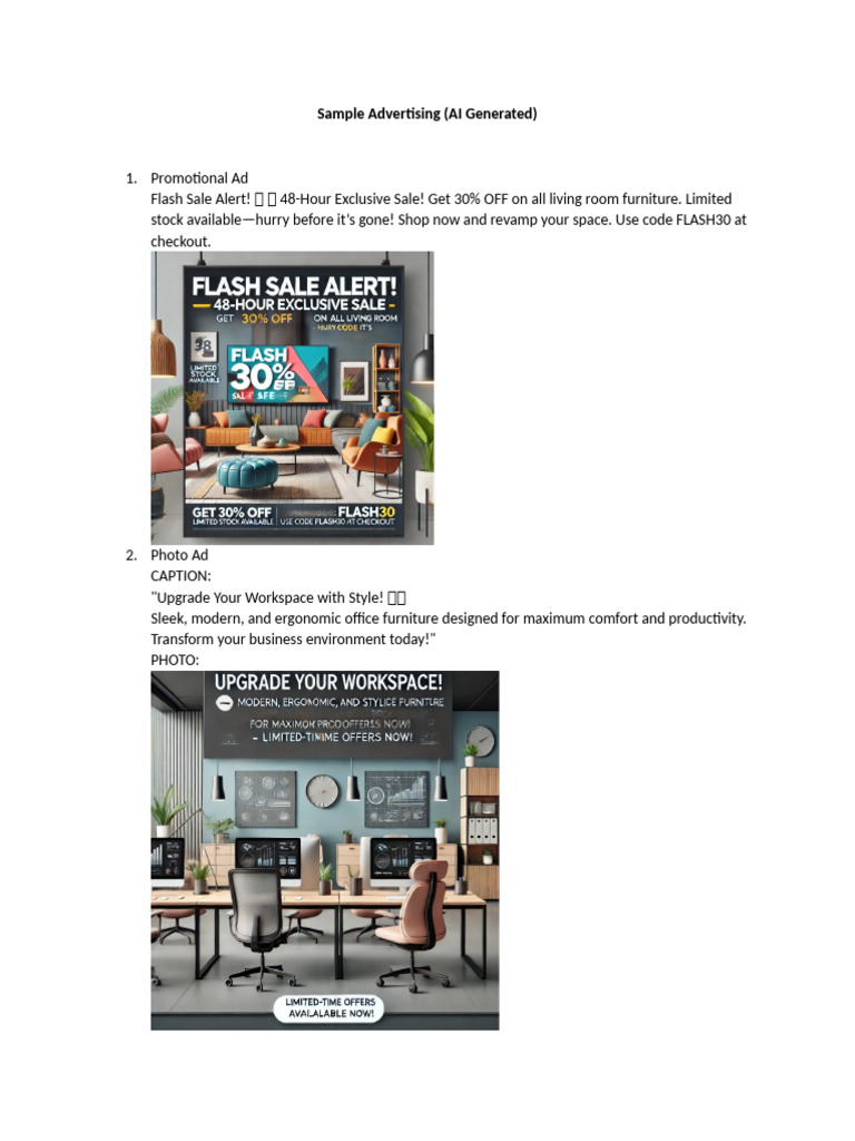 Advertising Posts | PDF