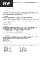 Grade 4 MDAS Worksheet with Answers | PDF