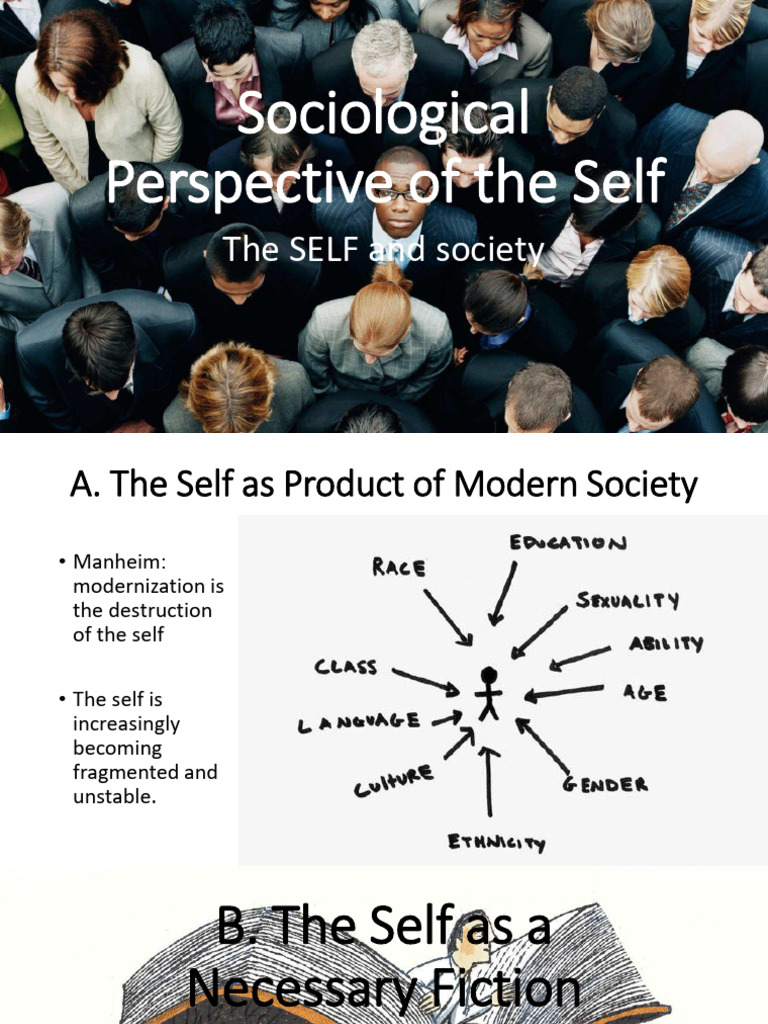 Sociological Perspective of The Self | PDF
