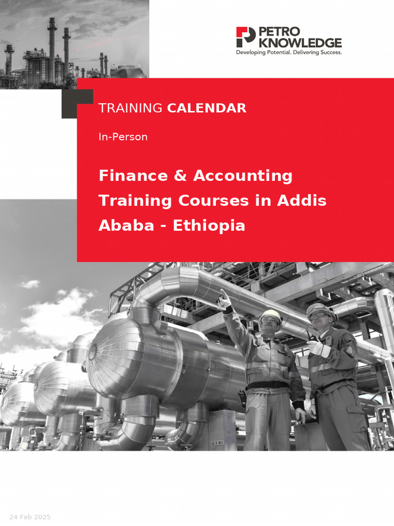 Petroknowledge Training Plan 82808 | PDF