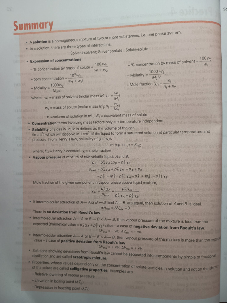 Chemistry Ch. - 01 | PDF