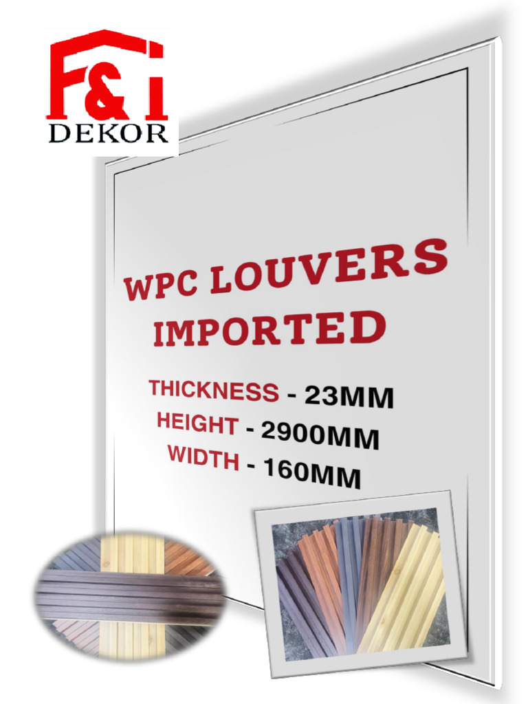 2.5 WPC Louver | PDF