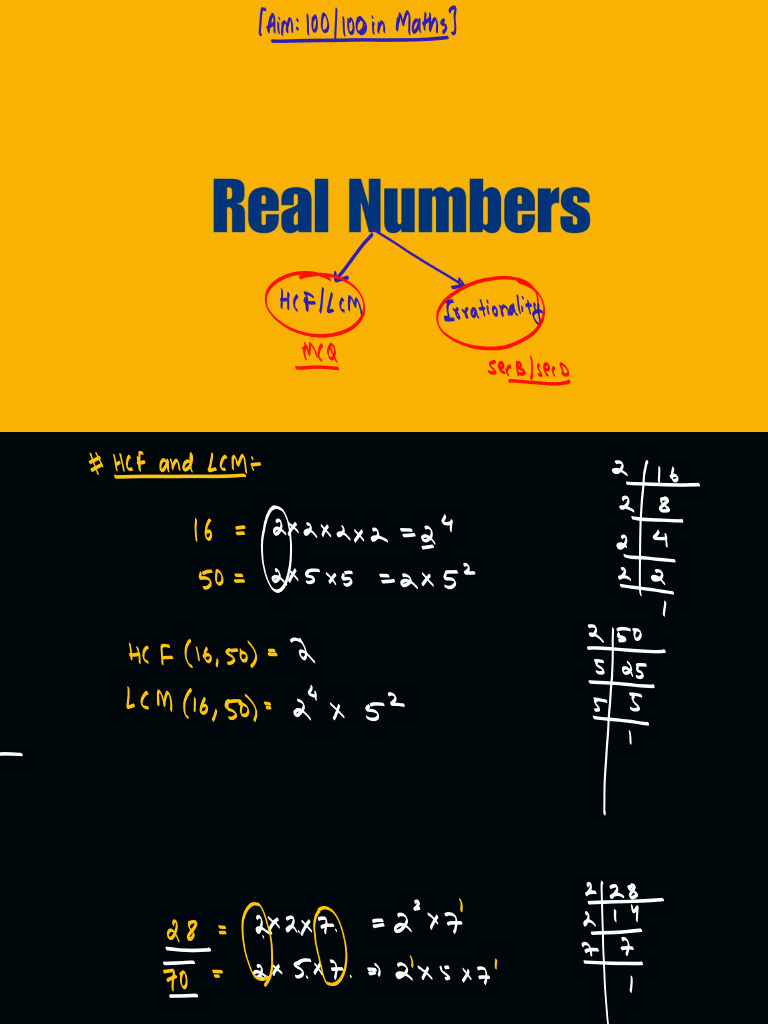 Real Numbers | PDF