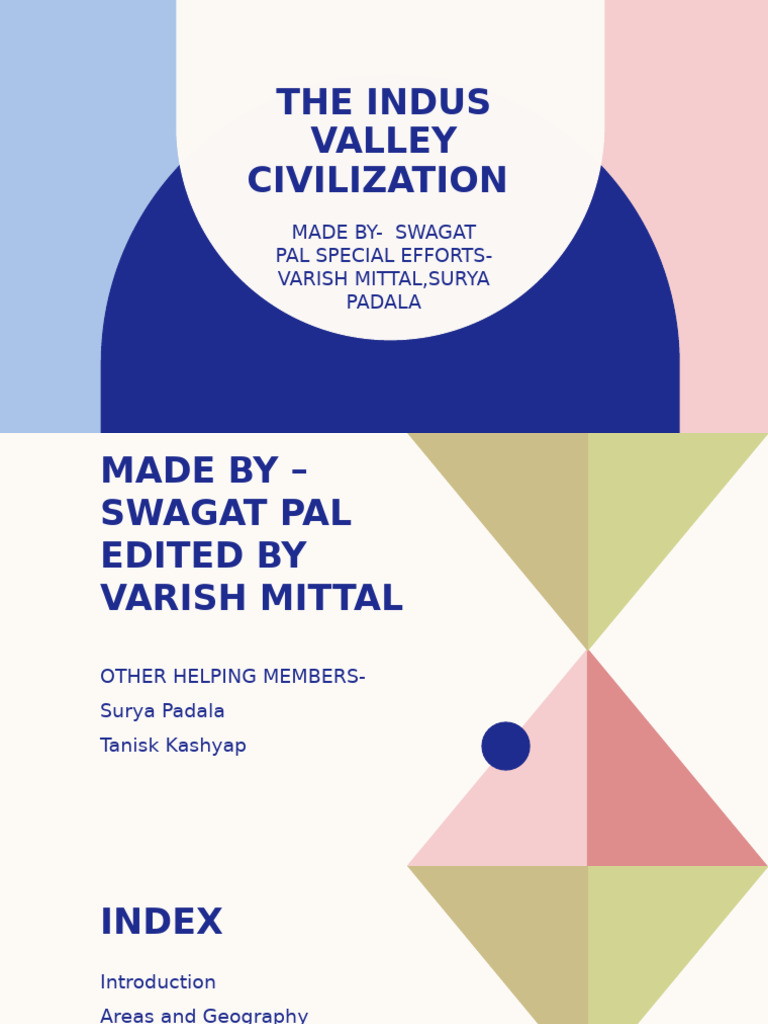 Indus Valley Civilization Overview | PDF