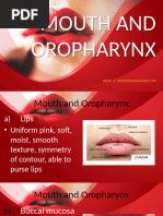 Oral Mechanism Exam PDF - 240927 - 224723 | PDF | Tongue | Mouth