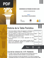 Filas Horizontales en la Tabla Periódica | PDF | Elementos químicos | Ion