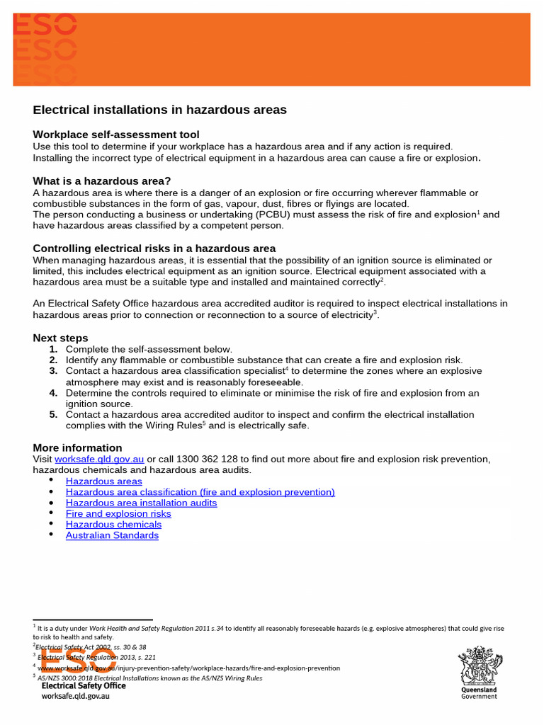 Electrical-Installations-In-Hazardous-Areas TYPE 1as | PDF | Working ...