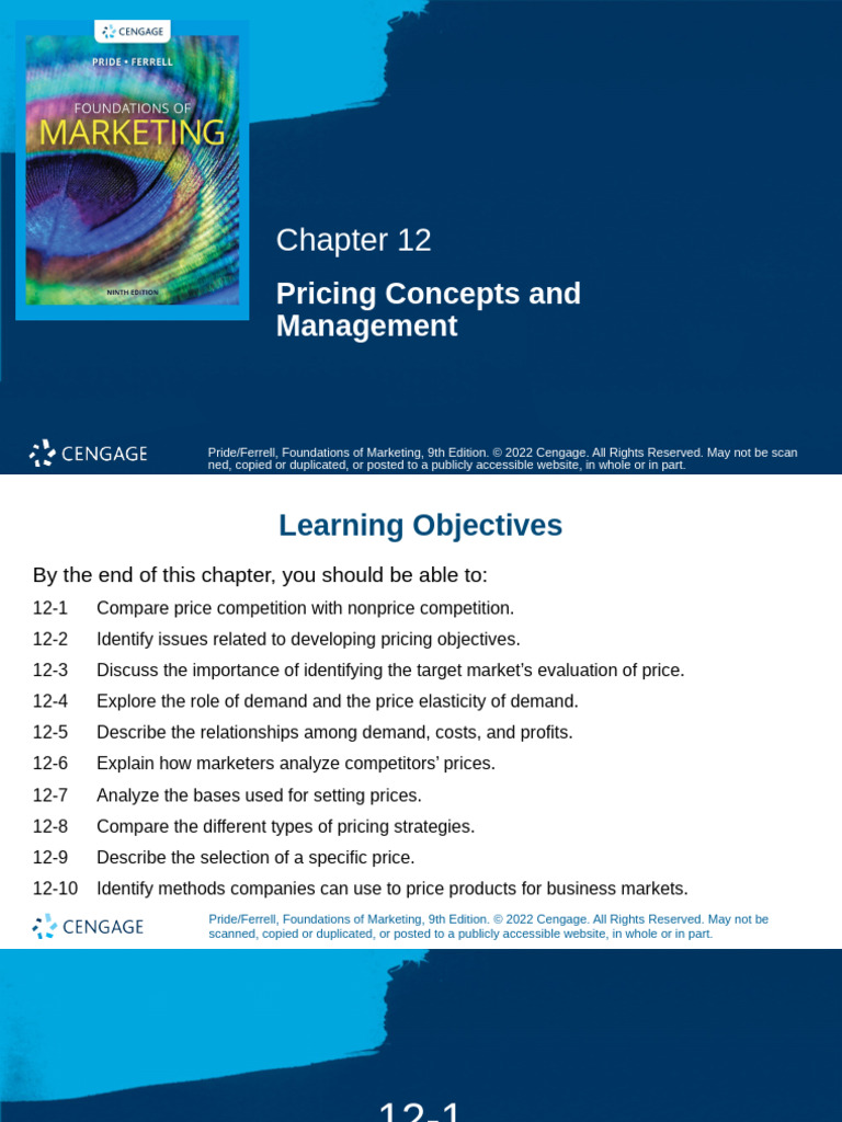 Pride FoM 9e PPT CH12 Final Instructor | PDF | Elasticity (Economics ...
