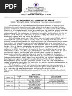 Narrative Report For Intramurals 2023 | PDF