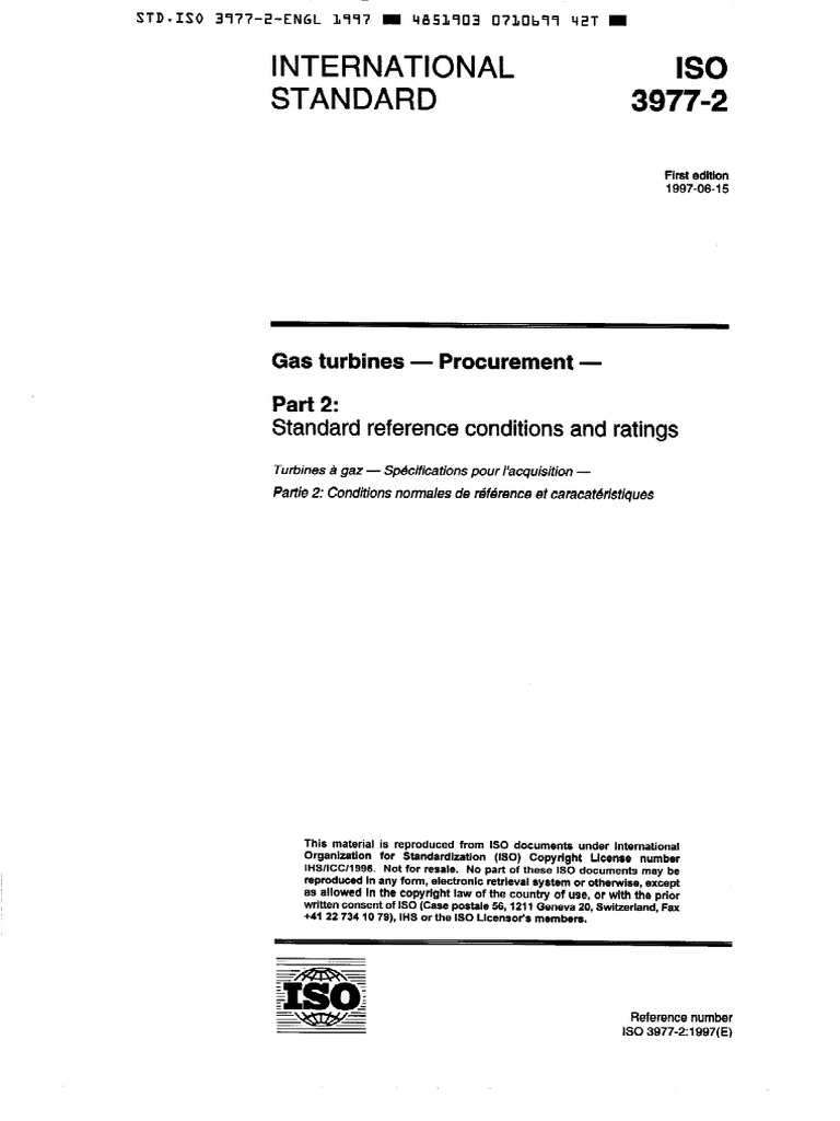 ISO 3977-2-1997 Scan | PDF