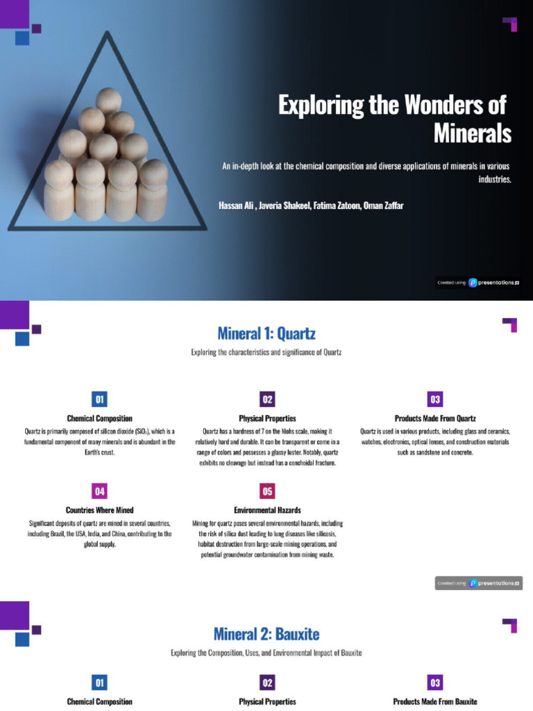Mineral Research Presentation | PDF