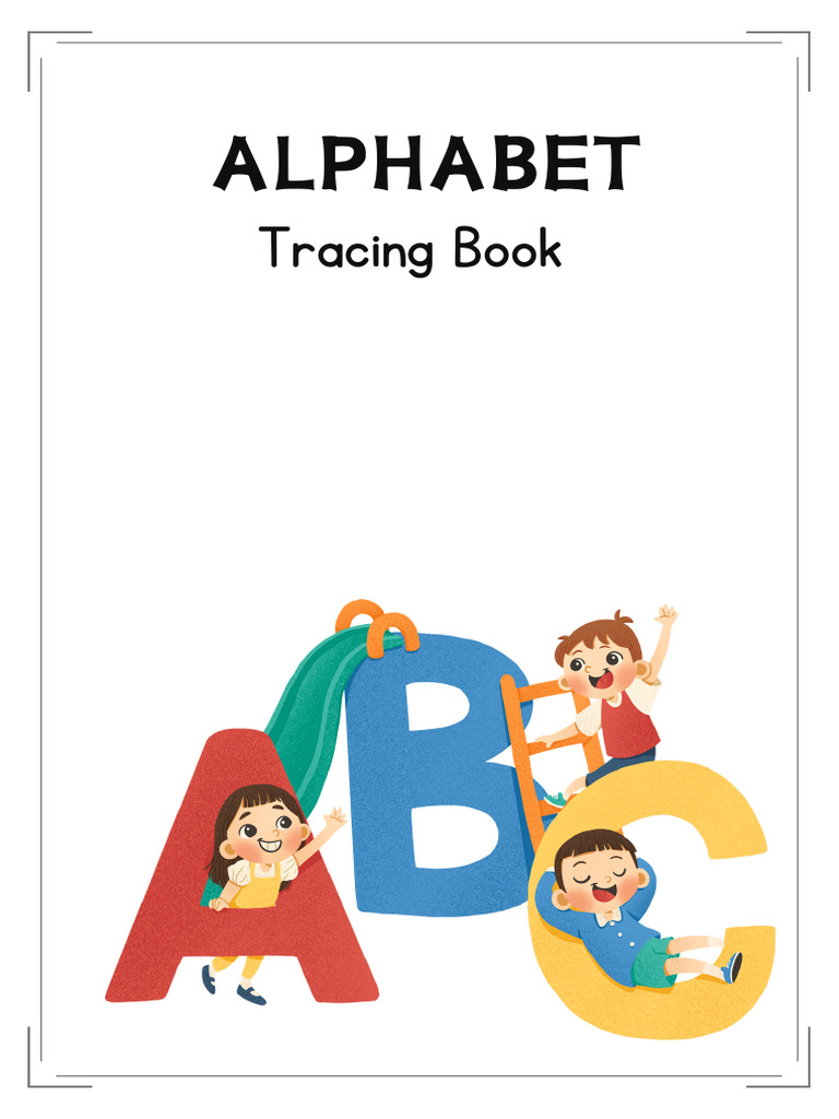 Kindergarten Alphabet Tracing Book | PDF