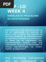 Esp 10 - Pagsisinungaling | PDF