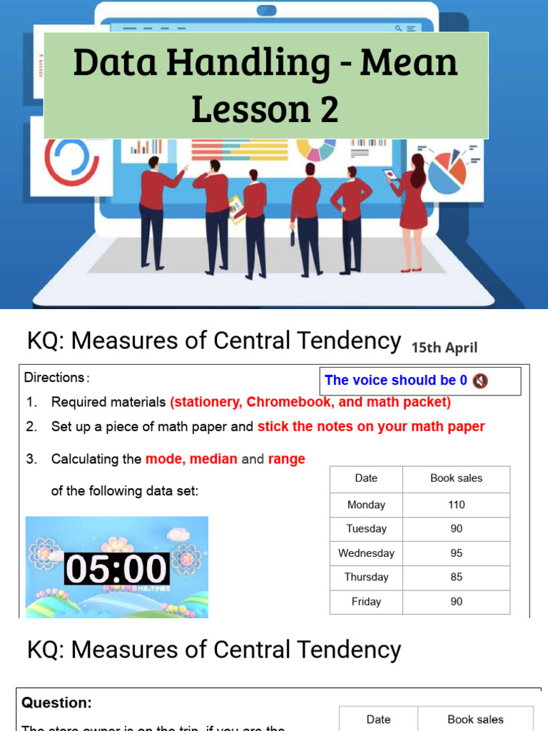 lesson2 plan about data handling | PDF
