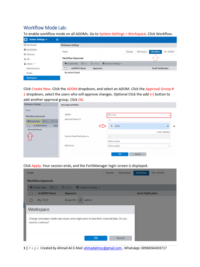 34-Workflow Mode Lab | PDF | Operating System Families | Computing