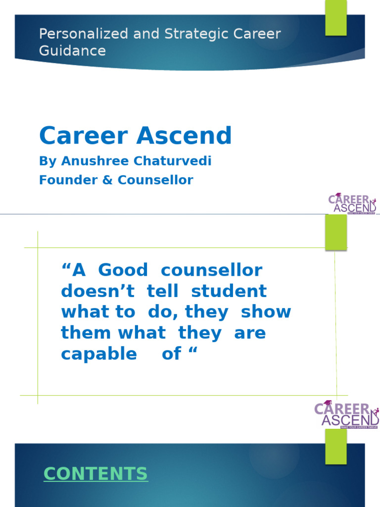 Personalized Career Guidance Strategies | PDF