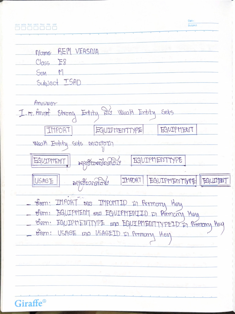 Isad E8 Rem Veasna | PDF