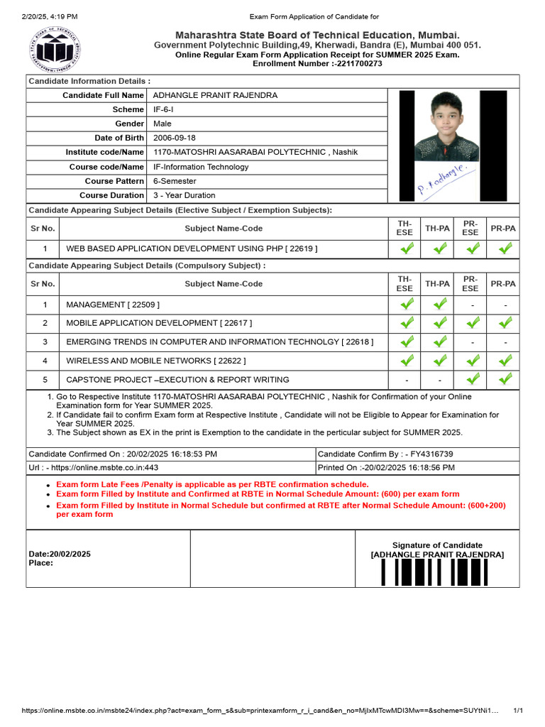 pranitd | PDF | Qualifications | Educational Stages