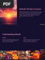 Attitude Is Everything | PDF | Attitude (Psychology) | Feeling