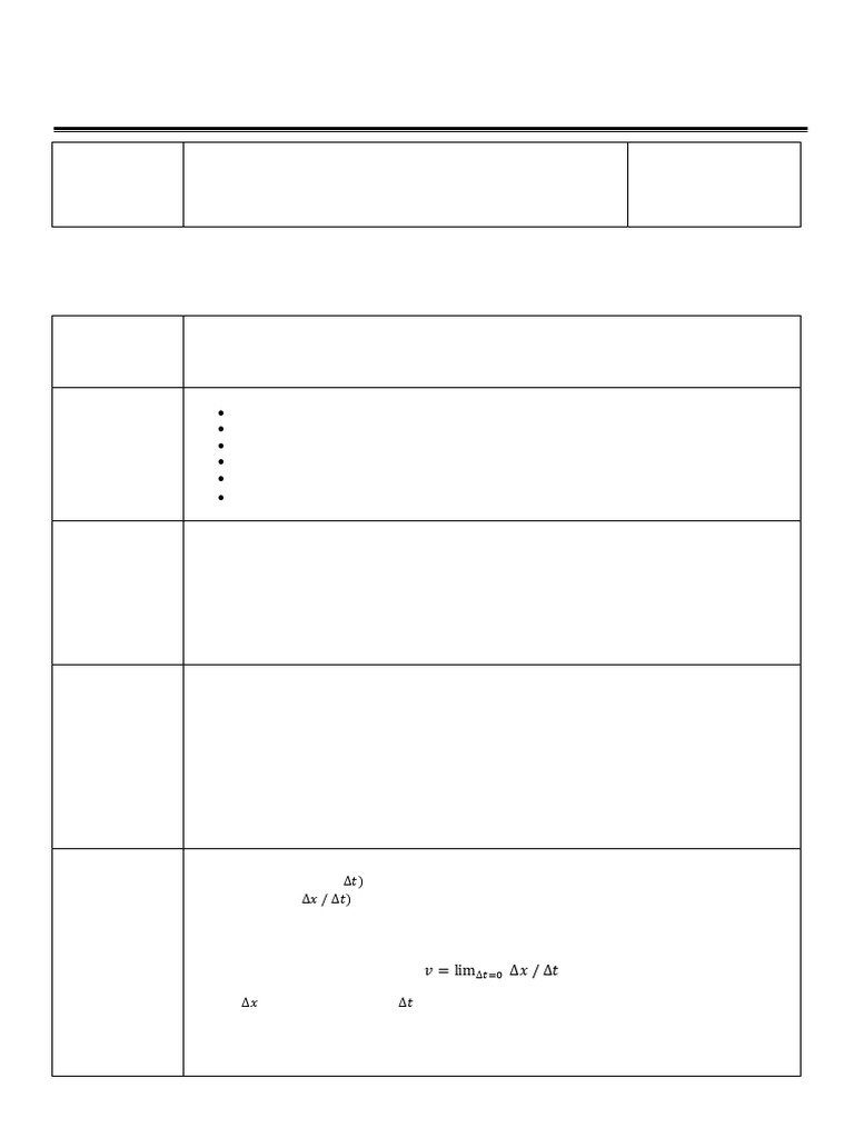Experiment 3 Rectilinear Motion | PDF | Experiment | Velocity