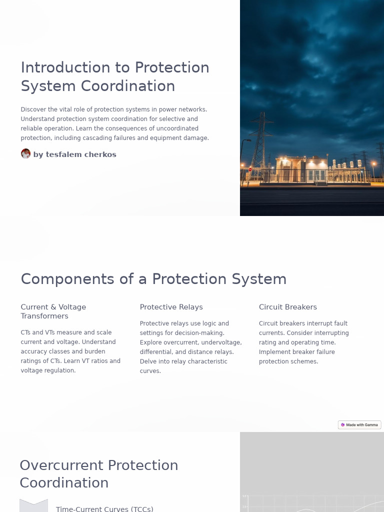 Power System Protection Coordination | PDF | Fuse (Electrical) | Relay