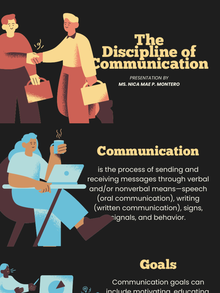 The Discipline of Communication | PDF | Communication | Emotions