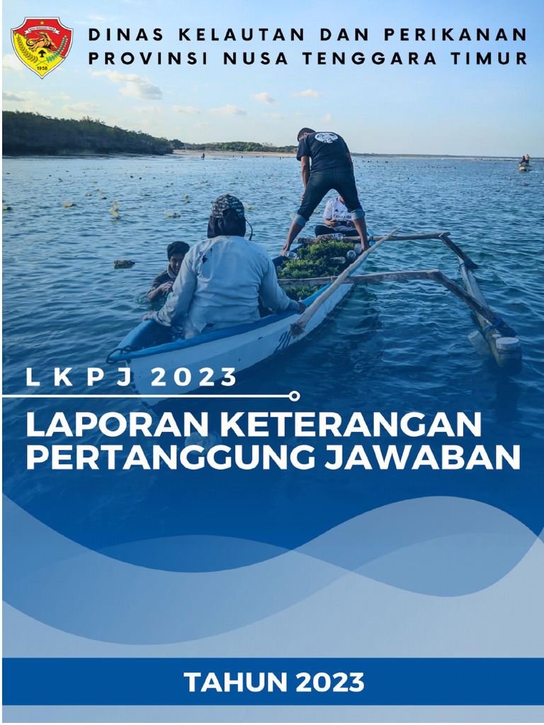 LKPJ Dinas Kelautan Dan Perikanan Provinsi NTT Tahun 2023 | PDF