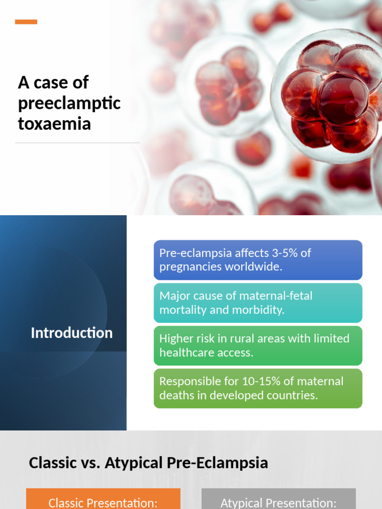 Preeclamptic Toxemia | PDF | Medicine | Human Pregnancy