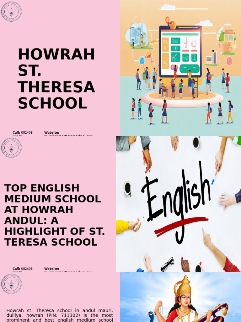 Top English Medium School at Howrah Andul - Howrah St. Teresa School ...