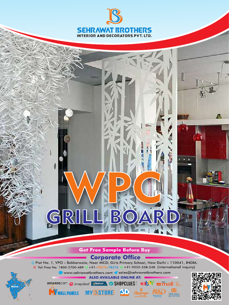 WPC Jali Catalogue (1) | PDF