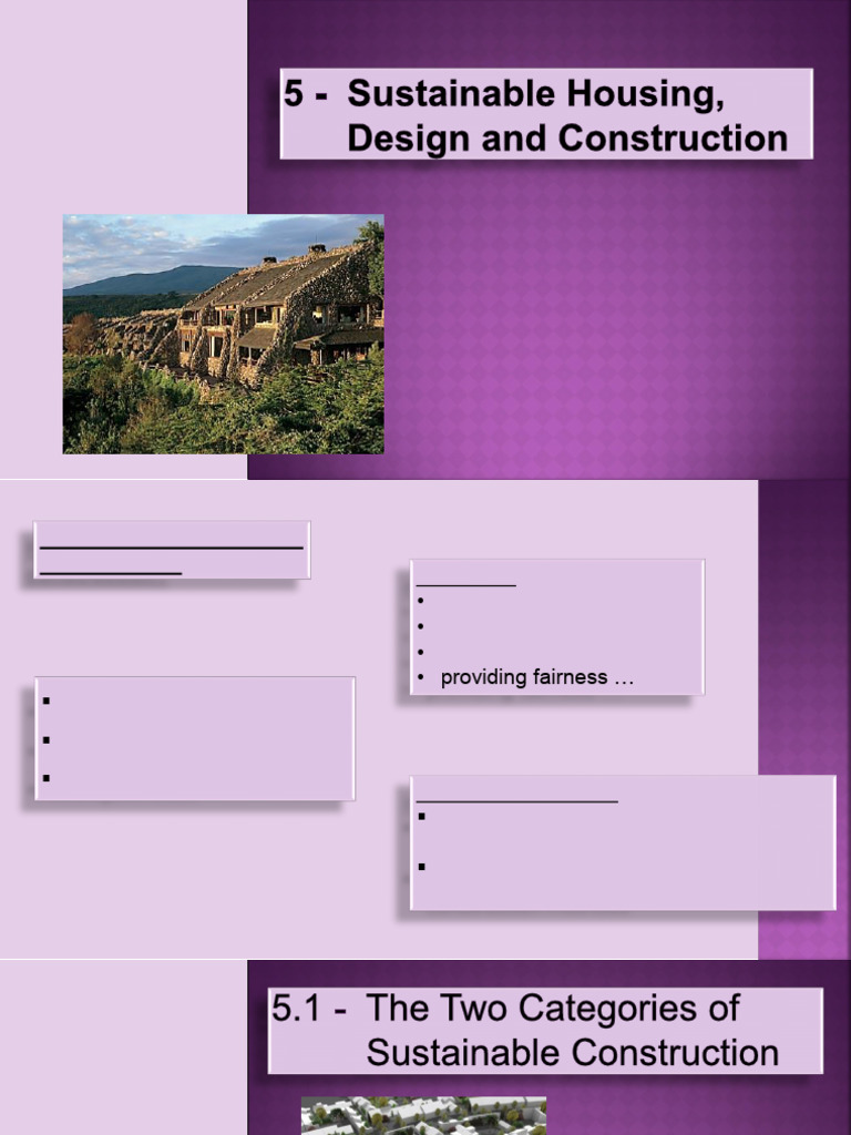Sustainable Housing Design Strategies | PDF | Green Building ...