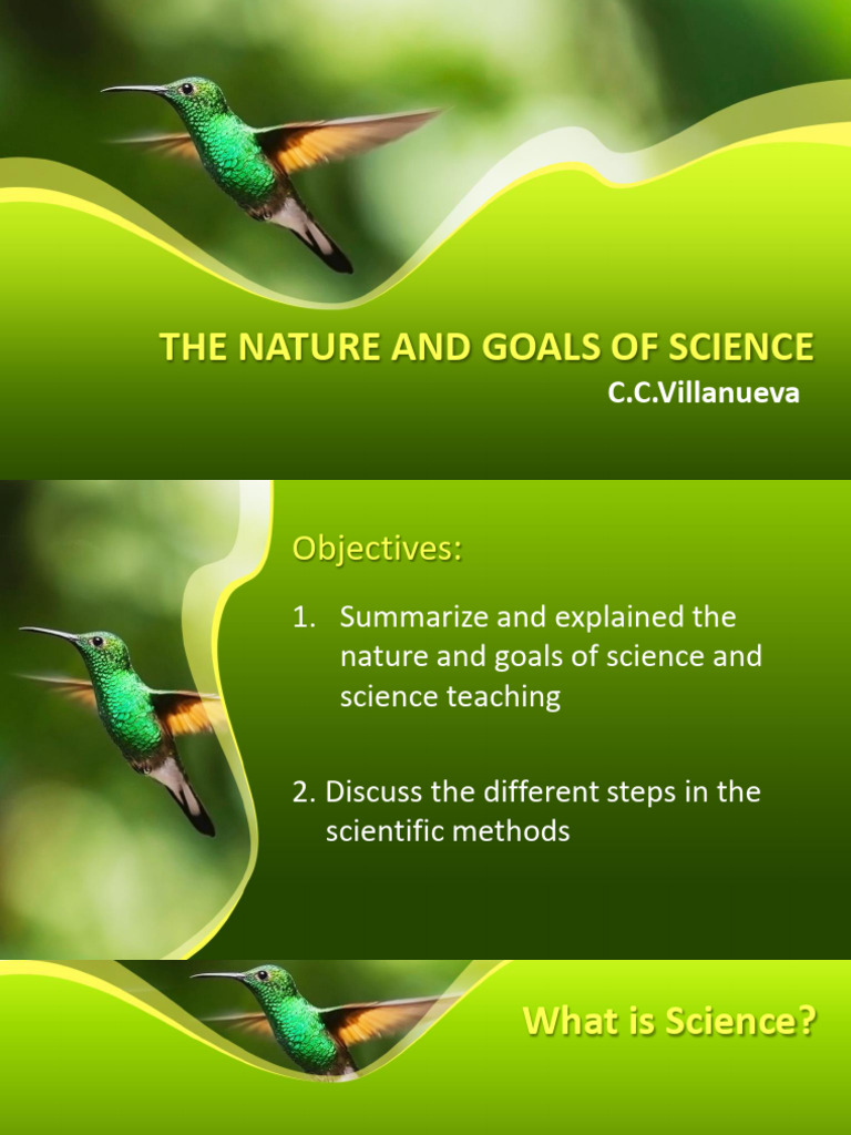 TTS-Nature-and-Goals-of-Science | PDF | Science | Theory