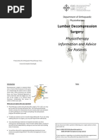 Lumbar Microdiscectomy Physical Therapy Post Op Protocol | PDF ...