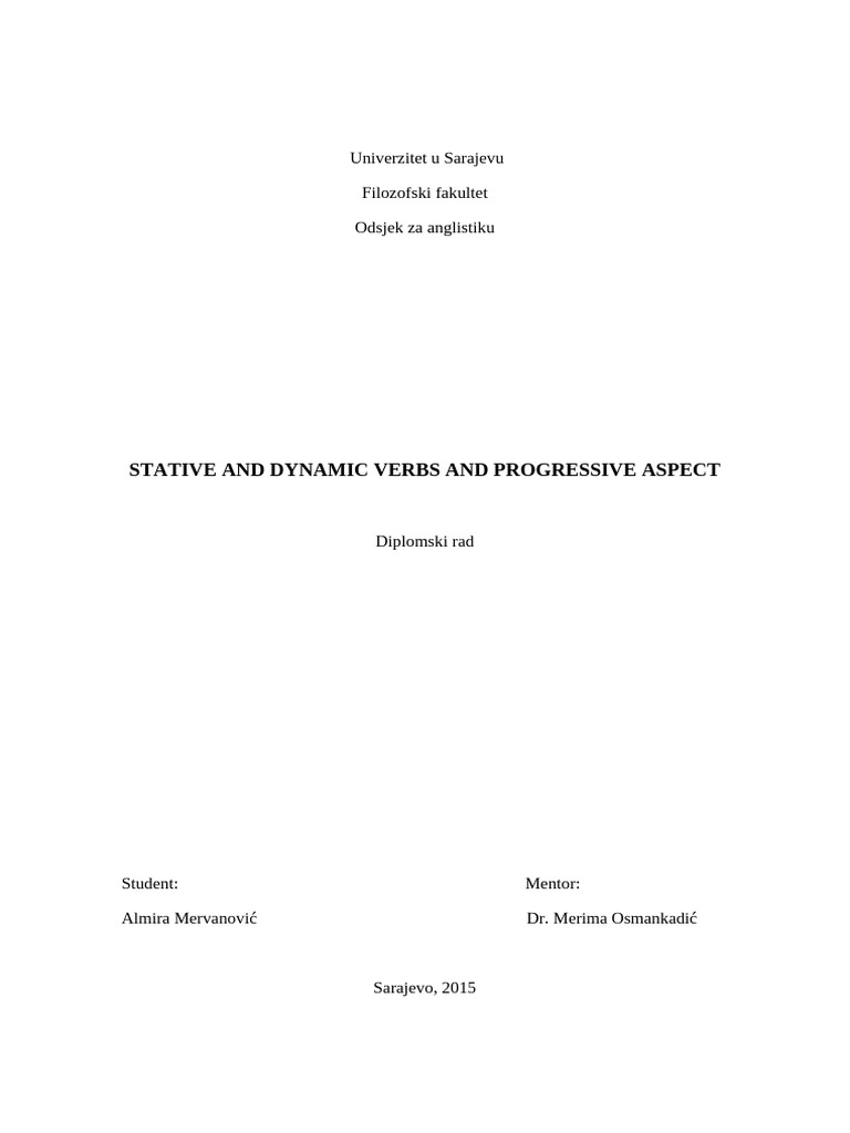 English Verb Aspects Explained | PDF | Grammatical Tense | Linguistics