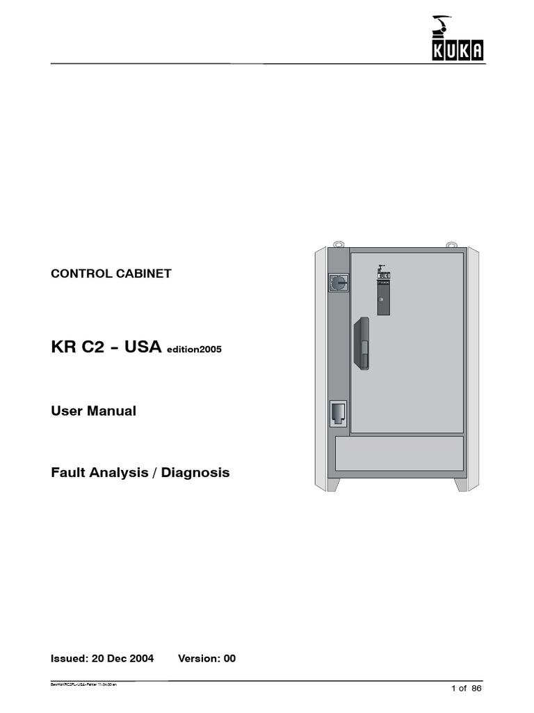 1-KRC2 - User Manual - Diagnosis - 2005 | PDF | Bios | Booting