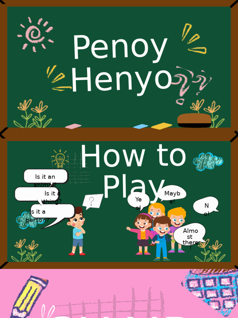 Penoy Henyo | PDF