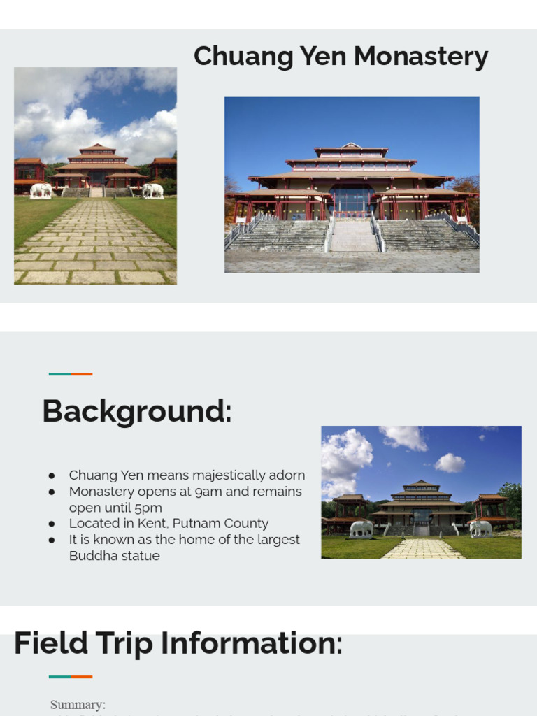 Chuang Yen Monastery Virtual Field Trip | PDF | Eastern Philosophy | Āstika