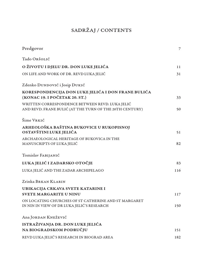 Sadrzaj | PDF