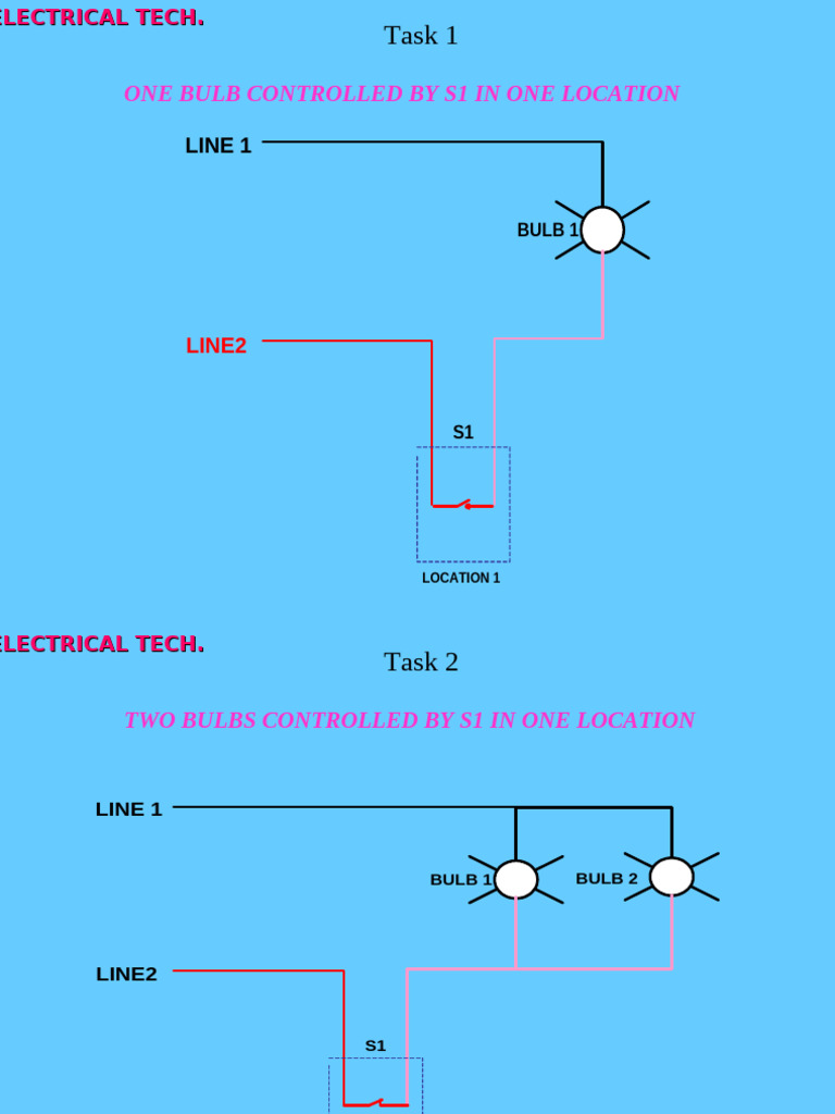 9) Schematic Diagram and Bulb Connections | PDF