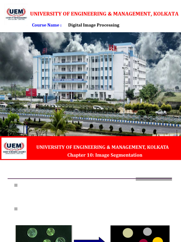 Chapter 10 Image Segmentation | PDF | Image Segmentation | Digital Signal Processing