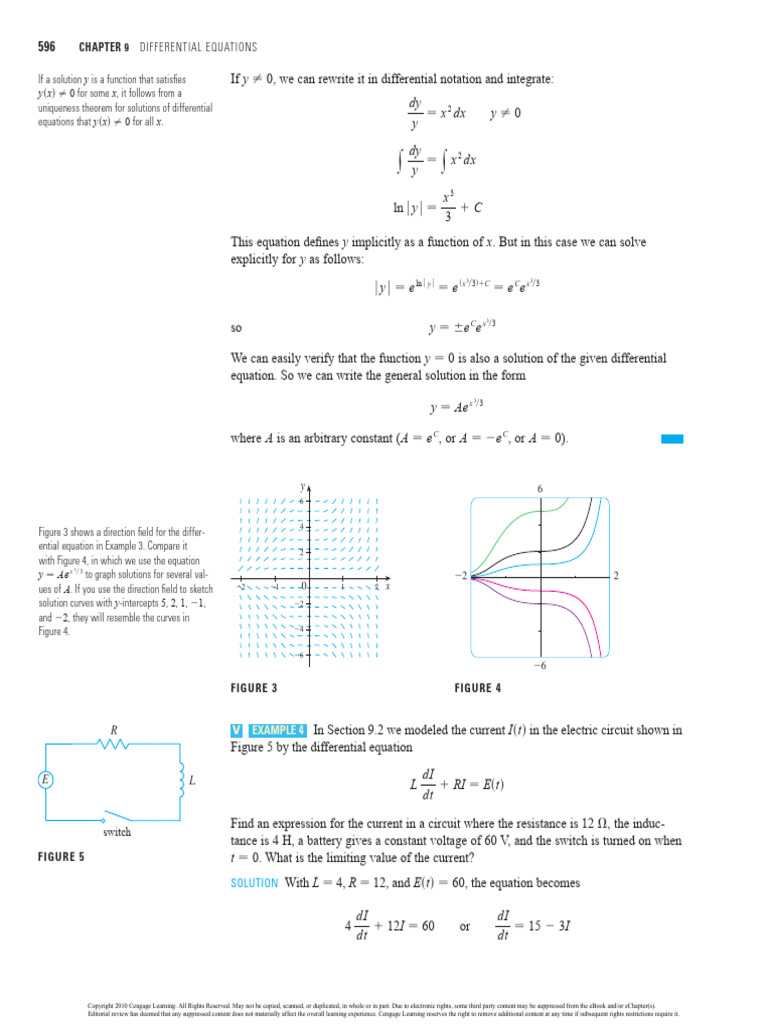 Y Dy y X DX Y: Differential Equations | PDF | Equations | Function (Mathematics)