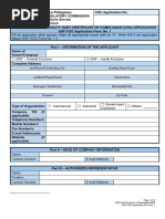 1.1 QE-COC Application Form No.1.1+ (Solar) - Vernov2023 | PDF | Solar Panel | Power Inverter